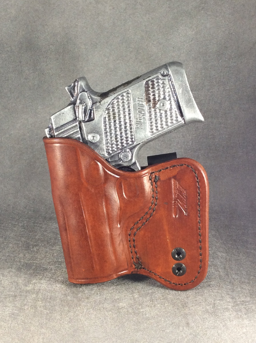 Springfield Armory 911 9mm IWB Concealed Tuckable Custom Leather Holst ...