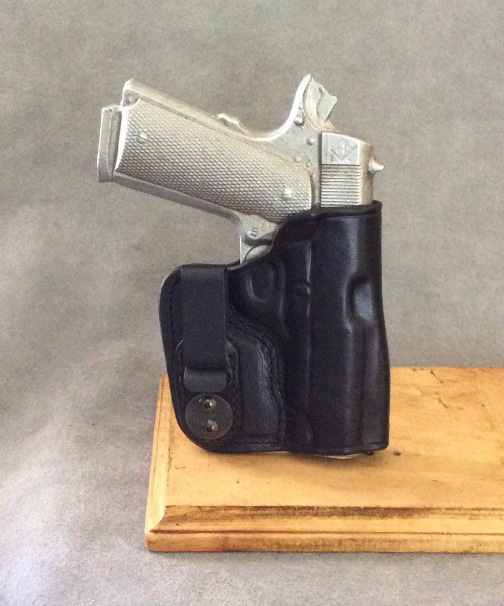 Springfield Armory EMP 9mm IWB Concealed Carry Custom Leather Holster ...