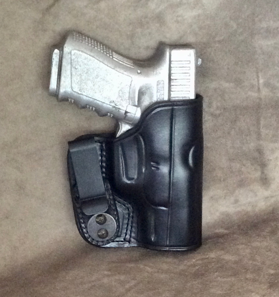 Glock 30 IWB Concealed Tuckable Custom Leather Holster – ETW Holsters